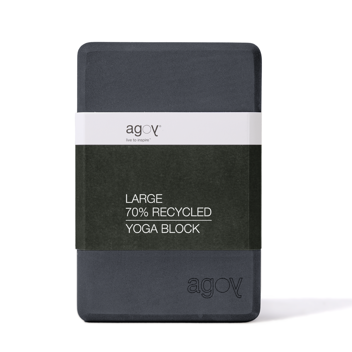 agoy Recycled Yoga Block 環保瑜伽磚 | agoy | 台灣&亞洲總代理